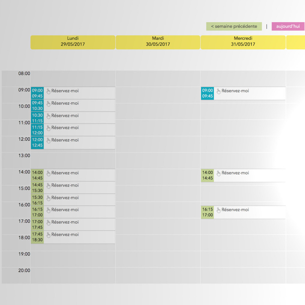 Accueil - mes-rendezvous.com - Votre planning et votre site en 3 clics ...